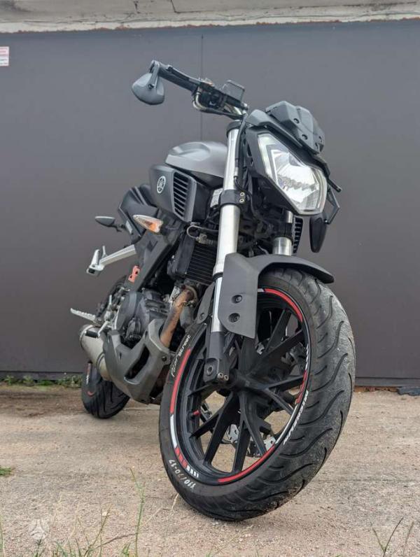 Yamaha MT 125 2015 in Taurage, with an engine capacity of 0.13 L and mileage of 17 thousand km for 2399 €, photo 2 on AUTOMOTO.COM.LV