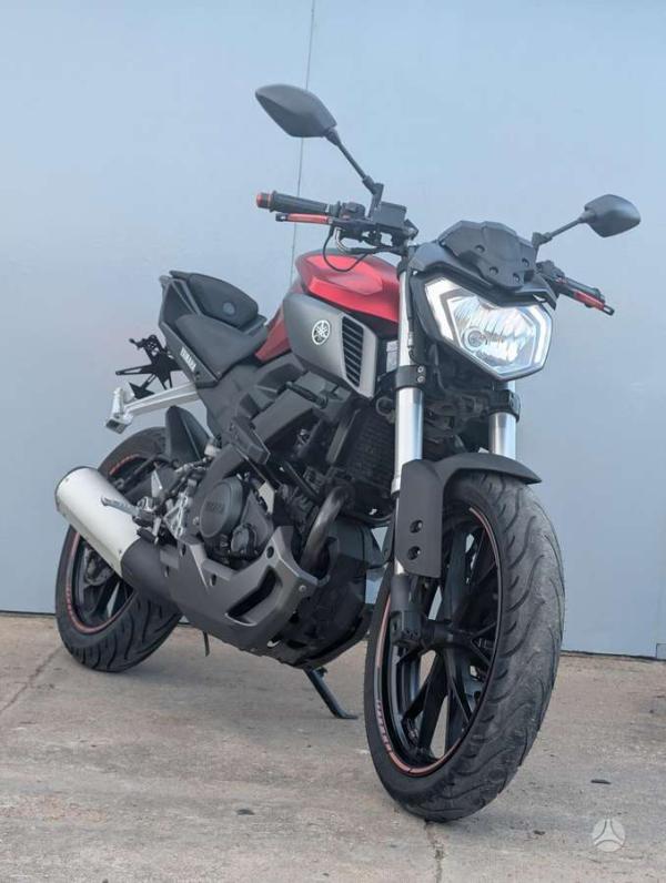 Yamaha MT 125 2015 in Taurage, with an engine capacity of 0.13 L and mileage of 18 thousand km for 2450 €, photo 1 on AUTOMOTO.COM.LV