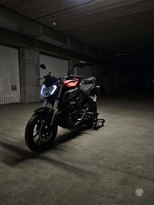 Ямаха MT 125 2015 в Вильнюс, объемом двигателя 0.13 л и пробегом 19 тыс. км за 2600 €, фото 7 на AUTOMOTO.COM.LV