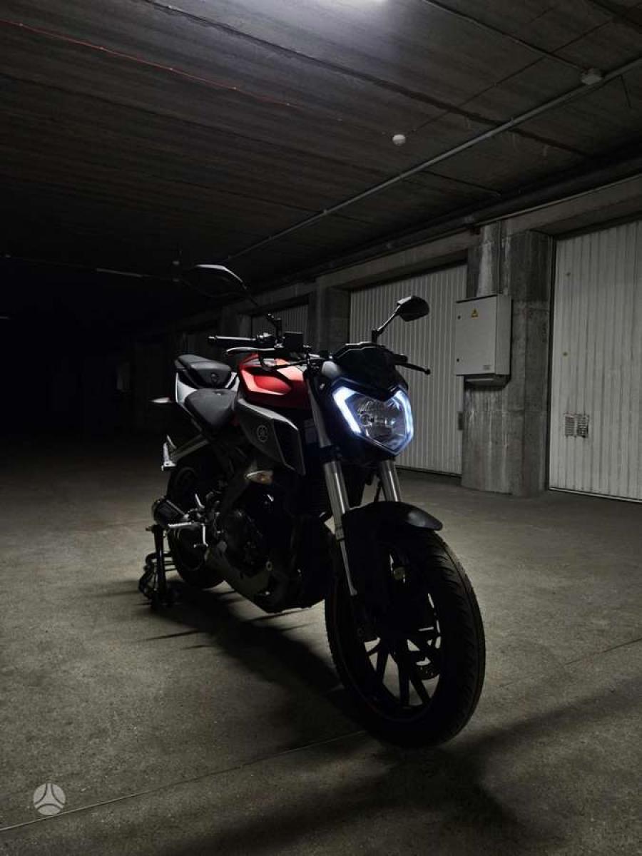 Yamaha MT 125 2015 in Vilnius, with an engine capacity of 0.13 L and mileage of 19 thousand km for 2600 €, photo 9 on AUTOMOTO.COM.LV