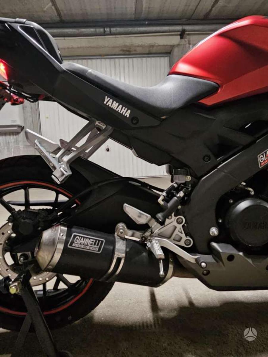 Yamaha MT 125 2015 in Vilnius, with an engine capacity of 0.13 L and mileage of 19 thousand km for 2600 €, photo 10 on AUTOMOTO.COM.LV