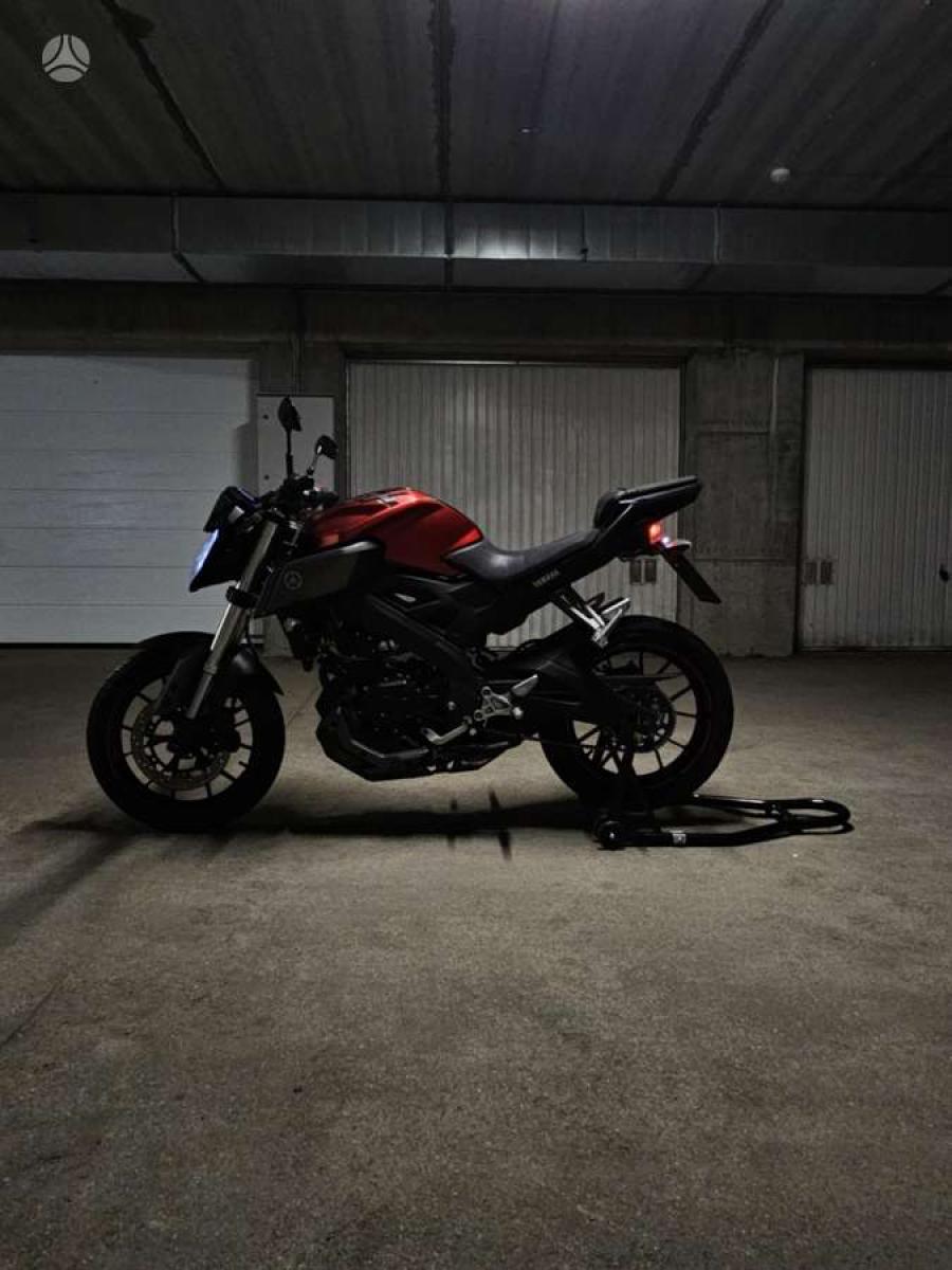Yamaha MT 125 2015 in Vilnius, with an engine capacity of 0.13 L and mileage of 19 thousand km for 2600 €, photo 12 on AUTOMOTO.COM.LV