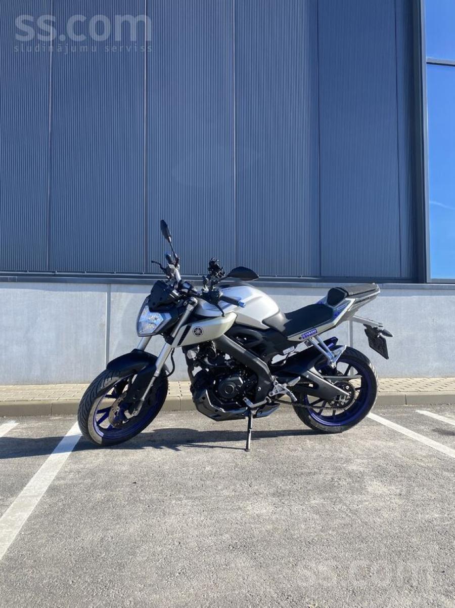 Yamaha MT 125 2016 in Riga, with an engine capacity of 0.13 L and mileage of 0 thousand km for 2650 €, photo 1 on AUTOMOTO.COM.LV