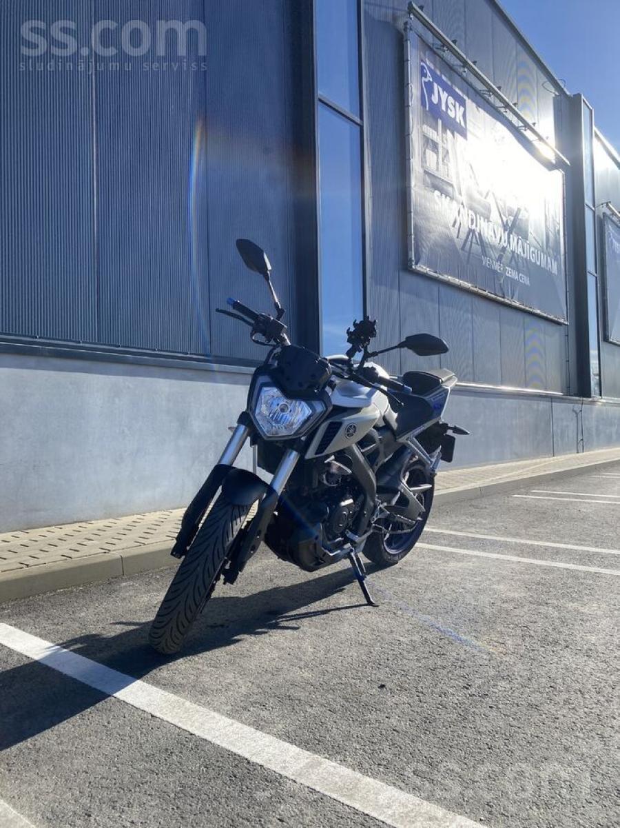 Yamaha MT 125 2016 in Riga, with an engine capacity of 0.13 L and mileage of 0 thousand km for 2650 €, photo 4 on AUTOMOTO.COM.LV