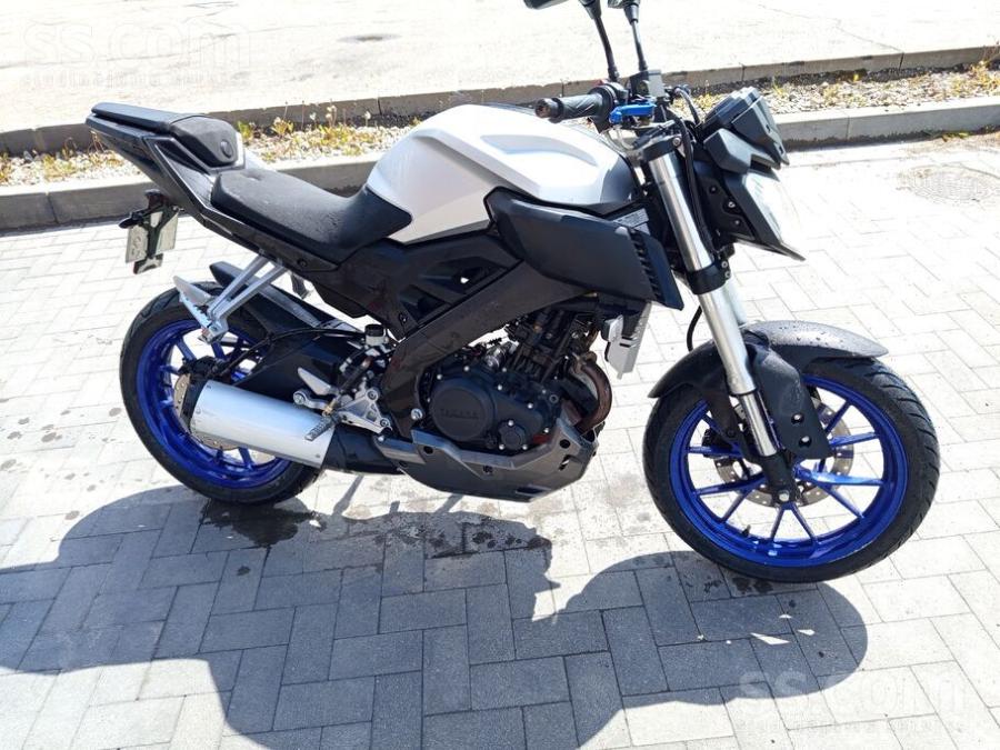 Yamaha MT 125 2016 Jelgava, ar dzinēja tilpumu 0.13 L un nobraukumu 0 tūkst. km par 2600 €, foto 1 vietnē AUTOMOTO.COM.LV