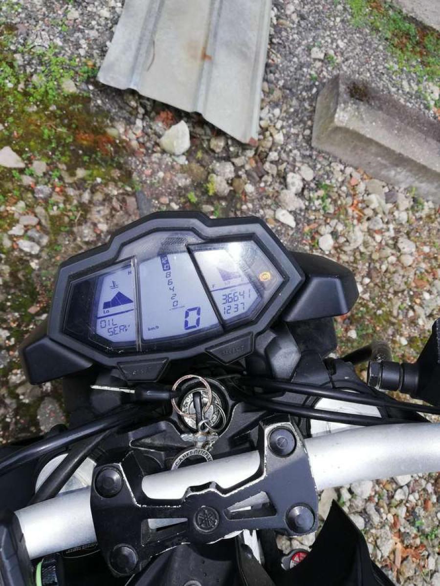 Yamaha MT 125 2016 in Vilnius, with an engine capacity of 0.13 L and mileage of 36 thousand km for 2100 €, photo 4 on AUTOMOTO.COM.LV