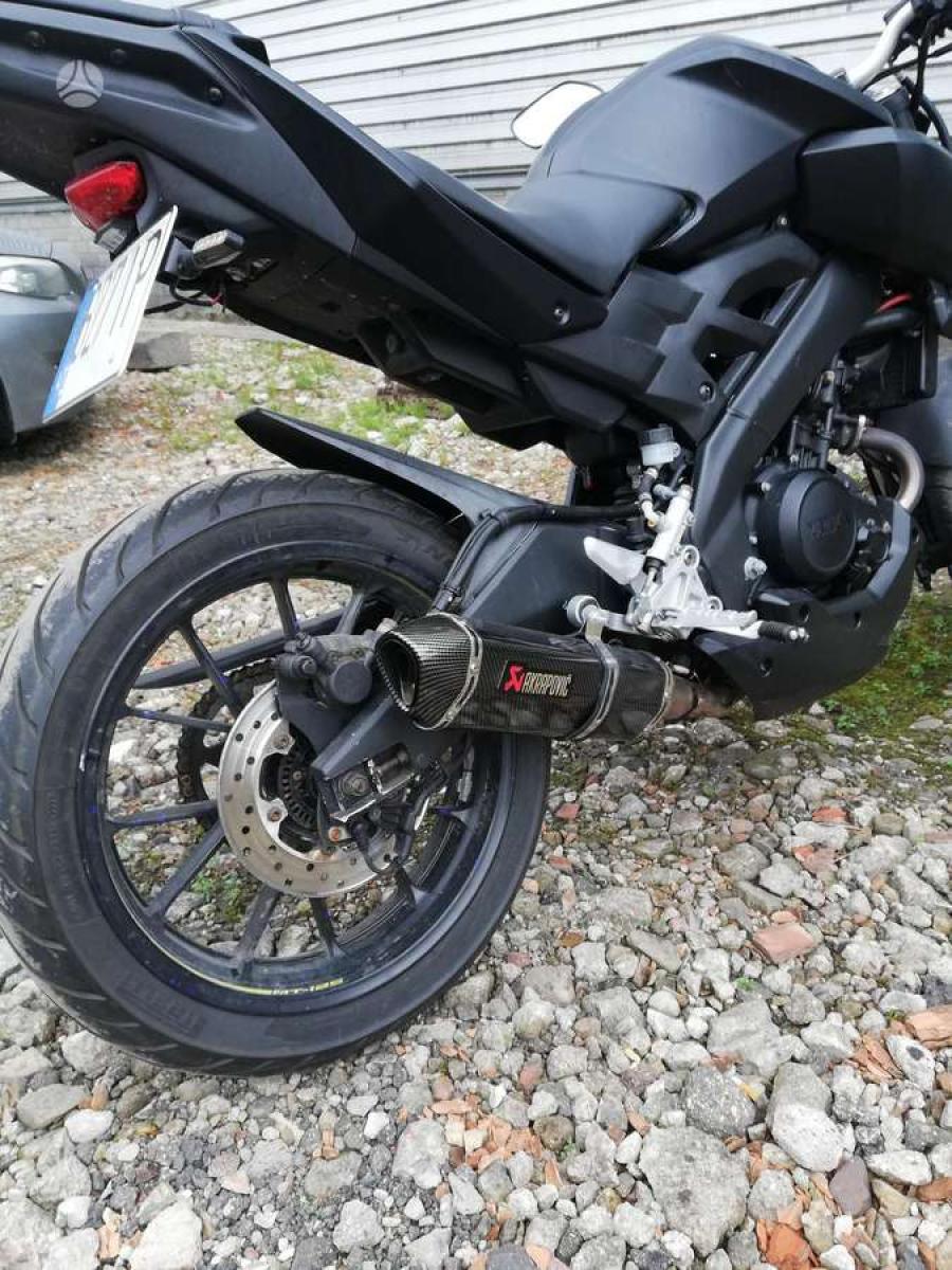 Yamaha MT 125 2016 in Vilnius, with an engine capacity of 0.13 L and mileage of 36 thousand km for 2100 €, photo 10 on AUTOMOTO.COM.LV