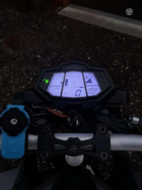 Yamaha MT 125 2016 in Mazeikiai, with an engine capacity of 0.13 L and mileage of 21 thousand km for 2450 €, photo 7 on AUTOMOTO.COM.LV