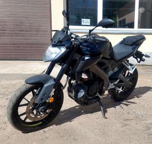 Ямаха MT 125 2016 в Вильнюс, объемом двигателя 0.13 л и пробегом 18 тыс. км за 2150 €, фото  на AUTOMOTO.COM.LV