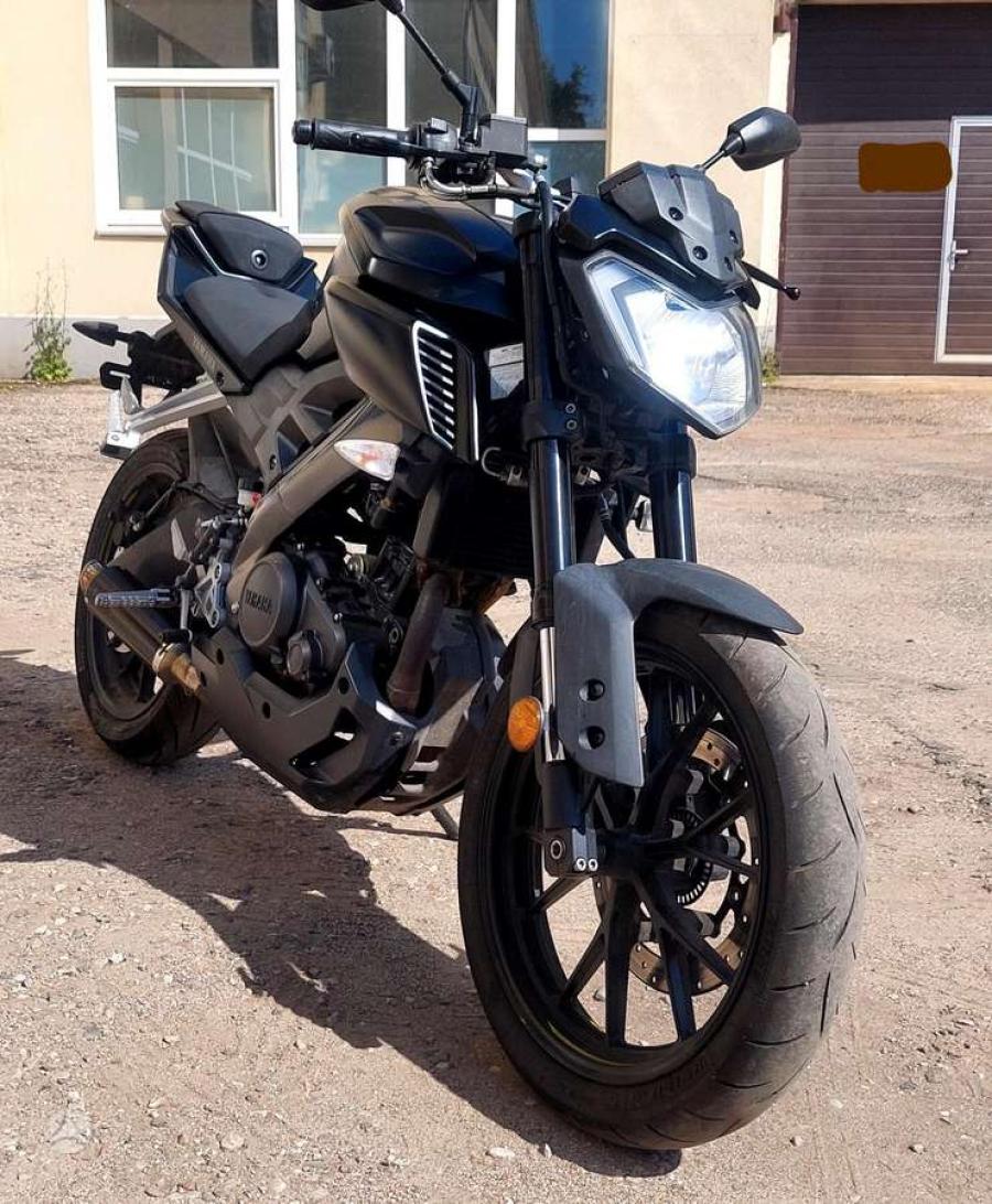 Ямаха MT 125 2016 в Вильнюс, объемом двигателя 0.13 л и пробегом 18 тыс. км за 2150 €, фото 3 на AUTOMOTO.COM.LV