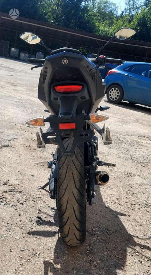 Yamaha MT 125 2016 in Vilnius, with an engine capacity of 0.13 L and mileage of 18 thousand km for 2150 €, photo 6 on AUTOMOTO.COM.LV