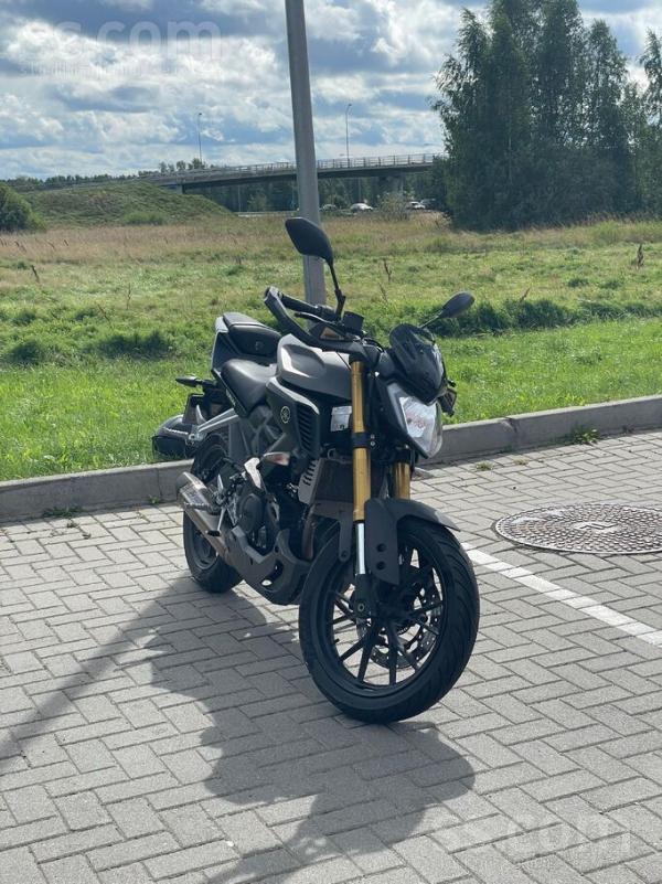 Yamaha MT 125 2016 in Riga, with an engine capacity of 0.13 L and mileage of 0 thousand km for 2500 €, photo 1 on AUTOMOTO.COM.LV