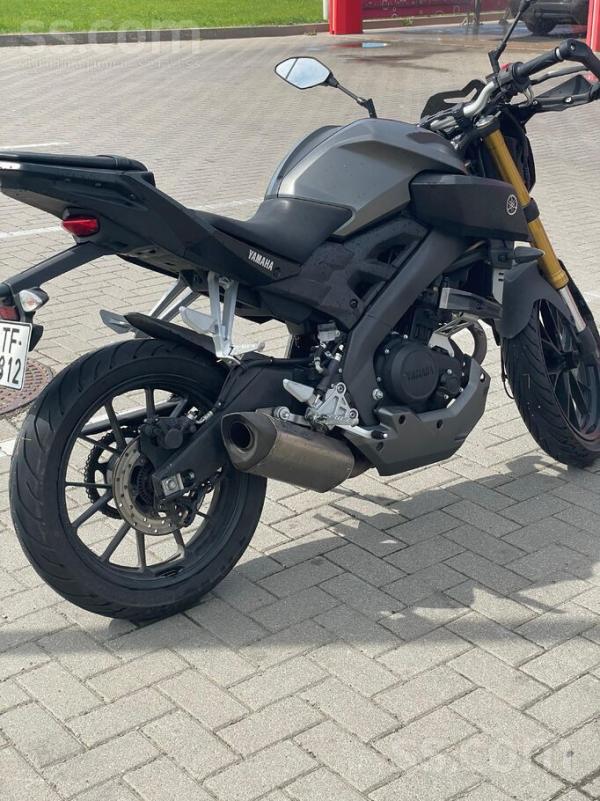 Yamaha MT 125 2016 in Riga, with an engine capacity of 0.13 L and mileage of 0 thousand km for 2500 €, photo 2 on AUTOMOTO.COM.LV