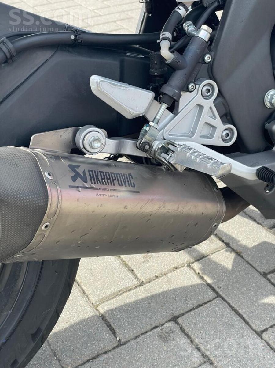Yamaha MT 125 2016 in Riga, with an engine capacity of 0.13 L and mileage of 0 thousand km for 2500 €, photo 6 on AUTOMOTO.COM.LV