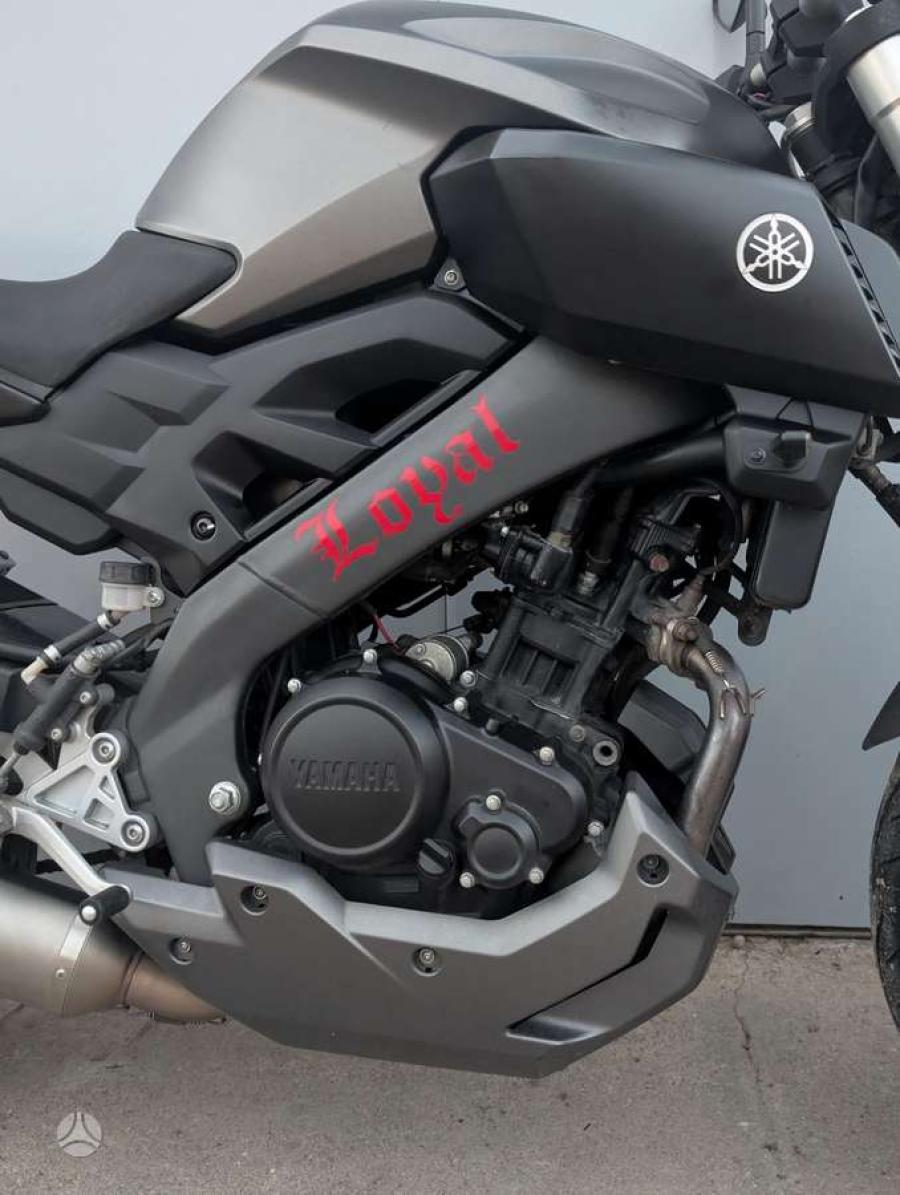 Yamaha MT 125 2016 in Taurage, with an engine capacity of 0.13 L and mileage of 19 thousand km for 2499 €, photo 6 on AUTOMOTO.COM.LV
