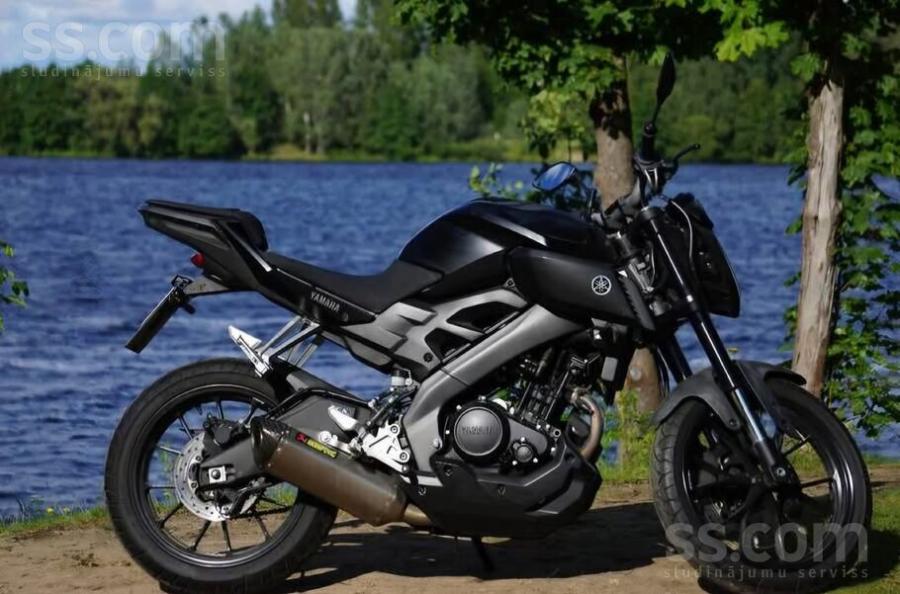 Yamaha MT 125 2017 in Riga, with an engine capacity of 0.13 L and mileage of 0 thousand km for 2999 €, photo 1 on AUTOMOTO.COM.LV