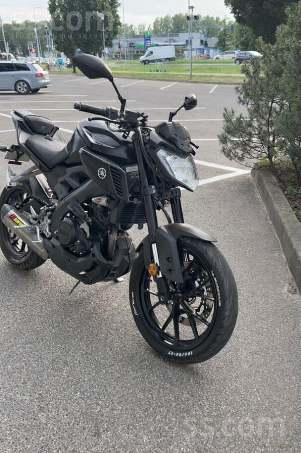 Yamaha MT 125 2017 Rīga, ar dzinēja tilpumu 0.13 L un nobraukumu 0 tūkst. km par 2888 €, foto 1 vietnē AUTOMOTO.COM.LV