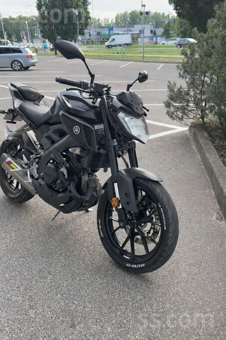 Yamaha MT 125 2017 in Riga, with an engine capacity of 0.13 L and mileage of 0 thousand km for 2888 €, photo 1 on AUTOMOTO.COM.LV