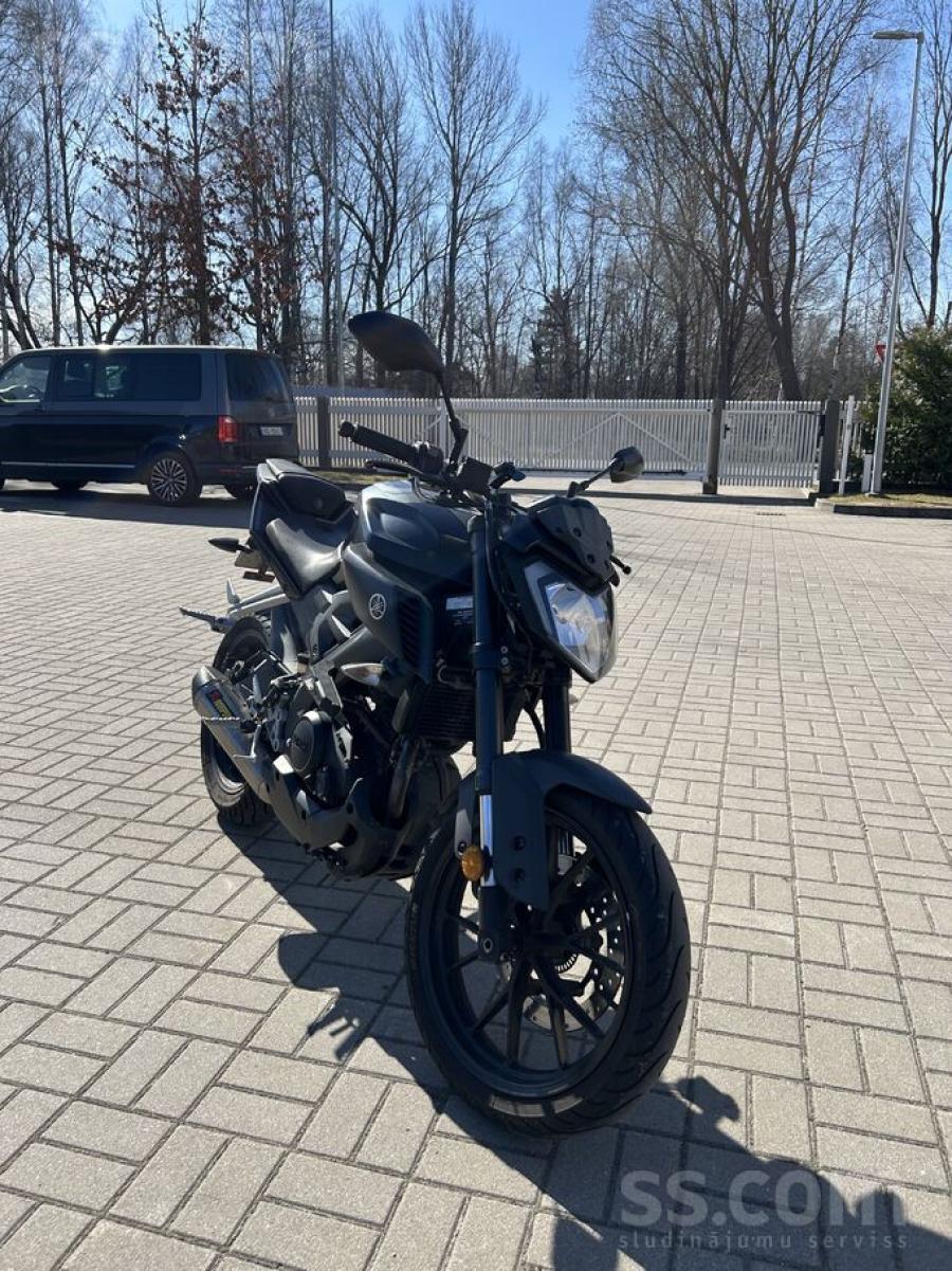 Yamaha MT 125 2017 in Riga, with an engine capacity of 0.13 L and mileage of 0 thousand km for 2200 €, photo 1 on AUTOMOTO.COM.LV
