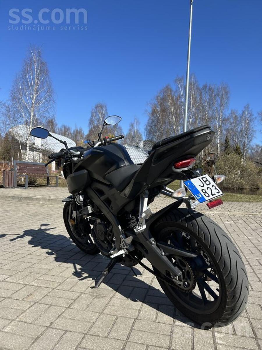 Yamaha MT 125 2017 in Riga, with an engine capacity of 0.13 L and mileage of 0 thousand km for 2200 €, photo 3 on AUTOMOTO.COM.LV