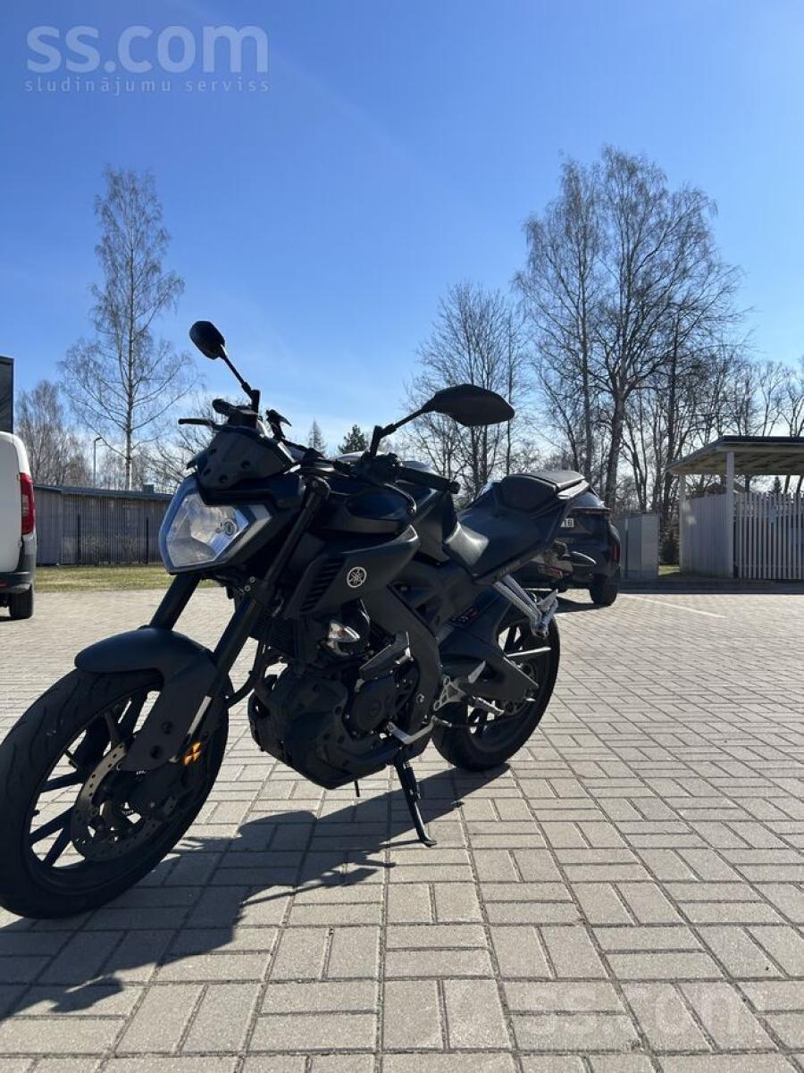 Yamaha MT 125 2017 in Riga, with an engine capacity of 0.13 L and mileage of 0 thousand km for 2000 €, photo 1 on AUTOMOTO.COM.LV