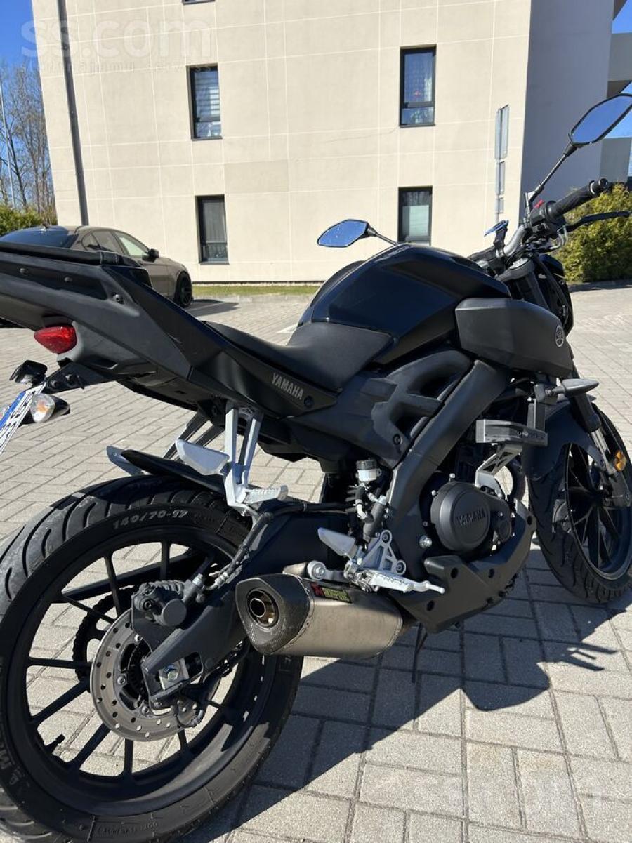 Yamaha MT 125 2017 in Riga, with an engine capacity of 0.13 L and mileage of 0 thousand km for 2000 €, photo 5 on AUTOMOTO.COM.LV