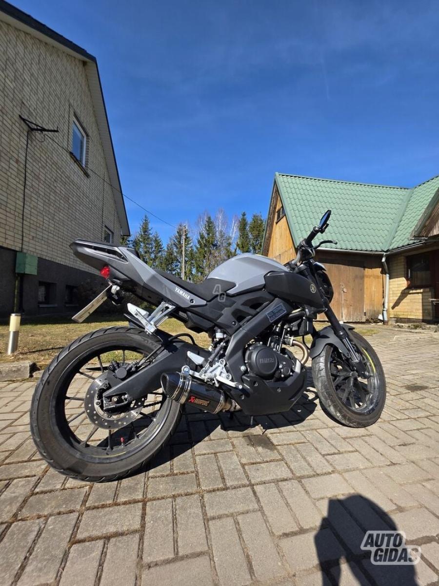Yamaha MT 125 2017 in Raseiniai, with an engine capacity of 0.00 L and mileage of 0 thousand km for 1700 €, photo 4 on AUTOMOTO.COM.LV
