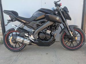 Yamaha MT 125 2017 Tauragė, ar dzinēja tilpumu 0.13 L un nobraukumu 22 tūkst. km par 2550 €, foto  vietnē AUTOMOTO.COM.LV