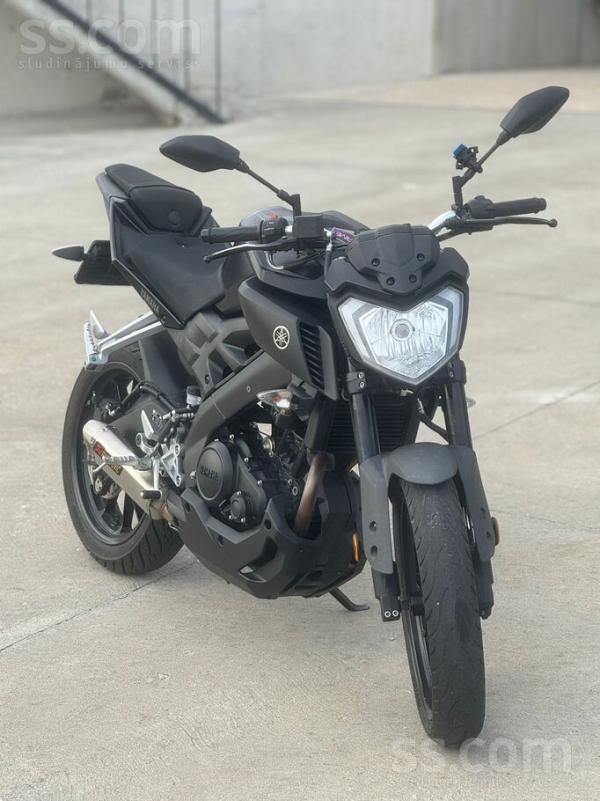 Yamaha MT 125 2018 Rīga, ar dzinēja tilpumu 0.13 L un nobraukumu 0 tūkst. km par 3200 €, foto 1 vietnē AUTOMOTO.COM.LV