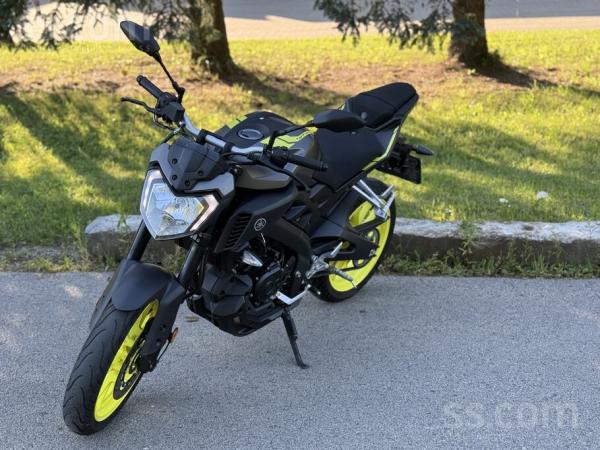 Ямаха MT 125 2018 в Елгава, объемом двигателя 0.13 л и пробегом 0 тыс. км за 3150 €, фото 1 на AUTOMOTO.COM.LV