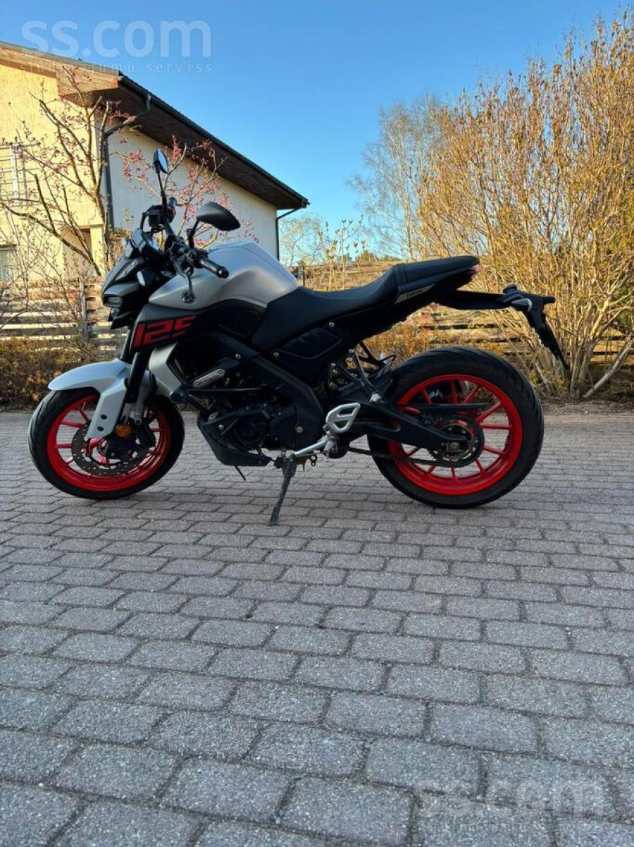Yamaha MT 125 2020 Rīga, ar dzinēja tilpumu 0.13 L un nobraukumu 0 tūkst. km par 3900 €, foto 1 vietnē AUTOMOTO.COM.LV