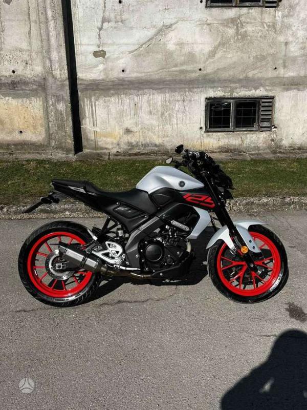 Yamaha MT 125 2020 Mažeikiai, ar dzinēja tilpumu 0.13 L un nobraukumu 20 tūkst. km par 3500 €, foto 1 vietnē AUTOMOTO.COM.LV