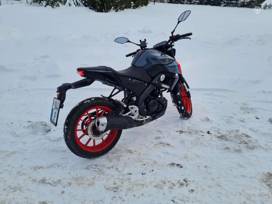 Ямаха MT 125 2021 в Клайпеда, объемом двигателя 0.13 л и пробегом 20 тыс. км за 3500 €, фото 3 на AUTOMOTO.COM.LV
