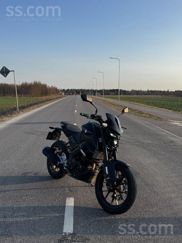 Yamaha MT 125 2021 in Cesis, with an engine capacity of 0.13 L and mileage of 0 thousand km for 3890 €, photo 1 on AUTOMOTO.COM.LV