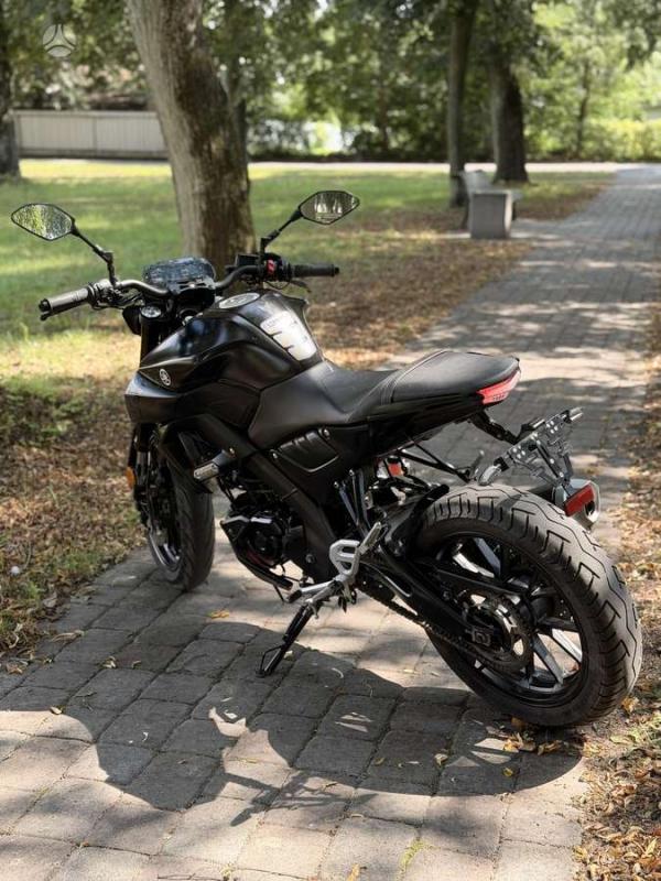 Yamaha MT 125 2021 in Vilkaviskis, with an engine capacity of 0.13 L and mileage of 20 thousand km for 3340 €, photo 4 on AUTOMOTO.COM.LV