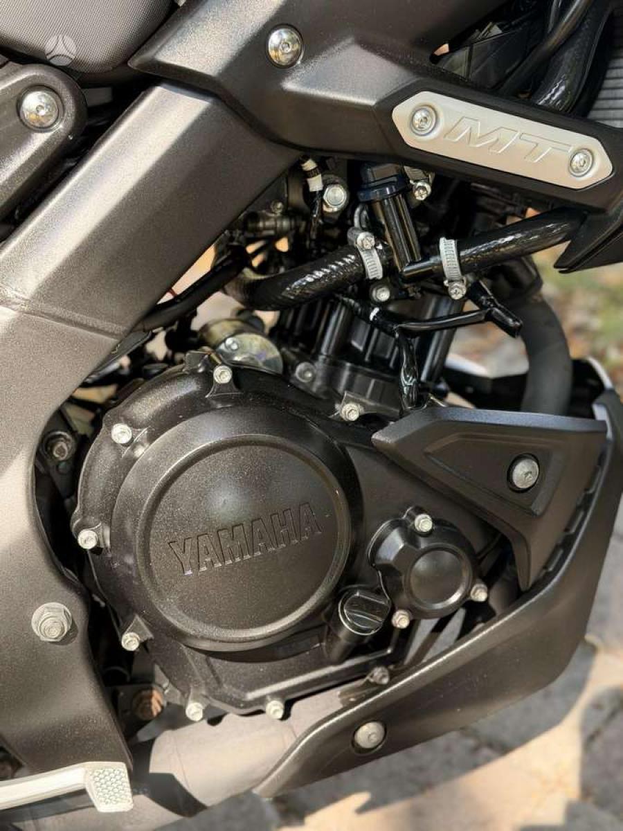 Yamaha MT 125 2021 in Vilkaviskis, with an engine capacity of 0.13 L and mileage of 20 thousand km for 3340 €, photo 10 on AUTOMOTO.COM.LV