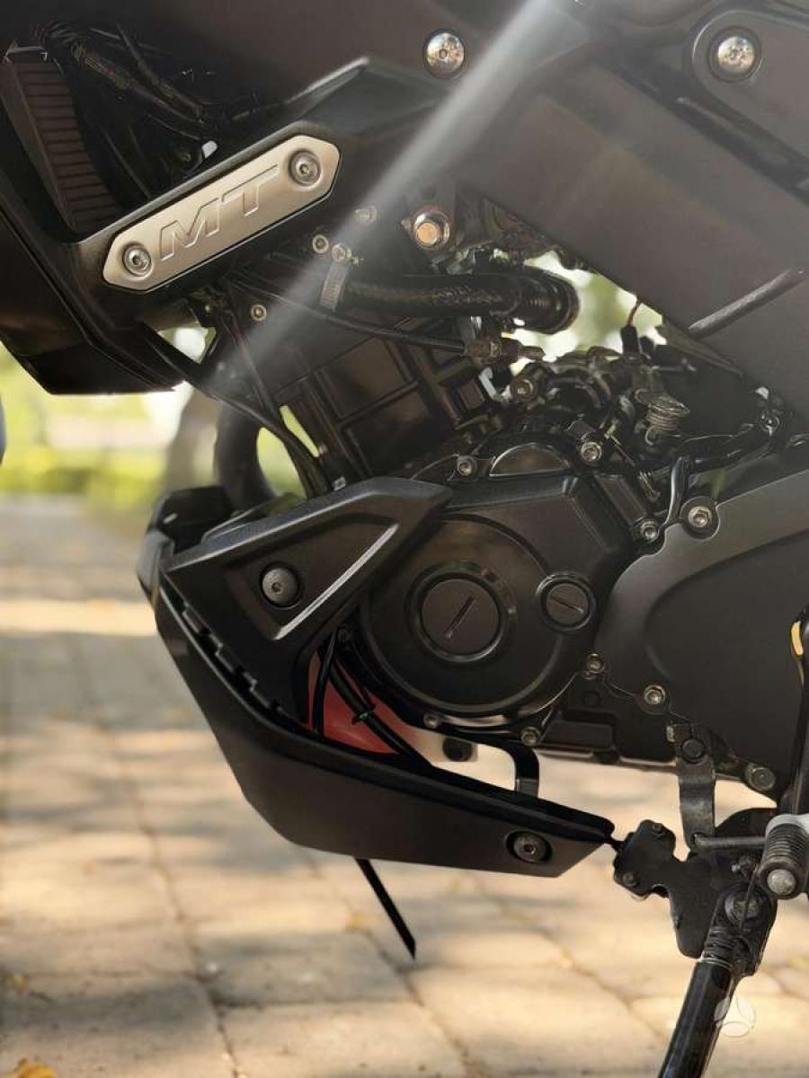 Yamaha MT 125 2021 in Vilkaviskis, with an engine capacity of 0.13 L and mileage of 20 thousand km for 3340 €, photo 15 on AUTOMOTO.COM.LV