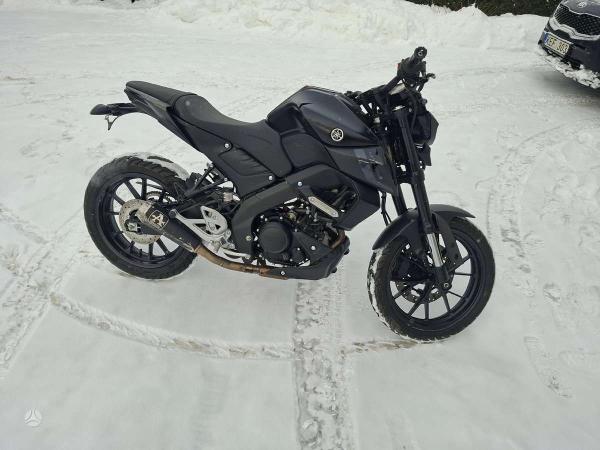Yamaha MT 125 2022 in Pasvalys, with an engine capacity of 0.13 L and mileage of 6 thousand km for 1700 €, photo 2 on AUTOMOTO.COM.LV