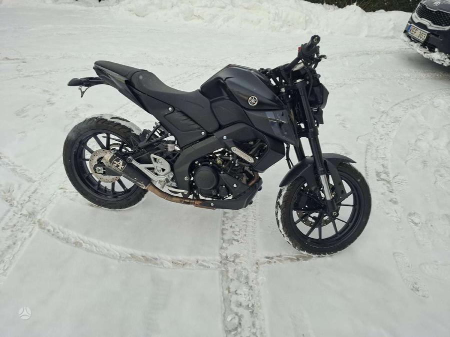 Yamaha MT 125 2022 in Pasvalys, with an engine capacity of 0.13 L and mileage of 6 thousand km for 1700 €, photo 2 on AUTOMOTO.COM.LV