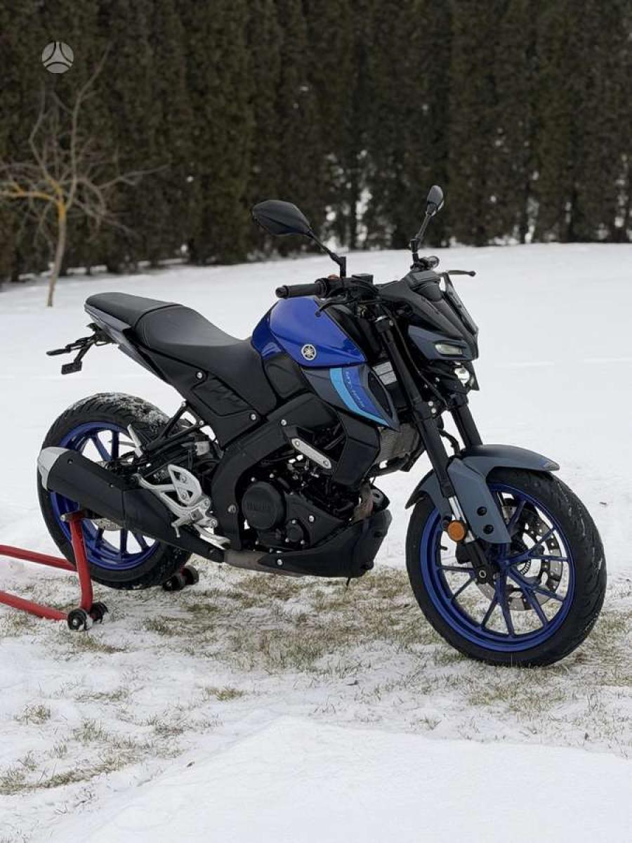 Yamaha MT 125 2022 Vilkaviškis, ar dzinēja tilpumu 0.13 L un nobraukumu 11 tūkst. km par 3450 €, foto 1 vietnē AUTOMOTO.COM.LV