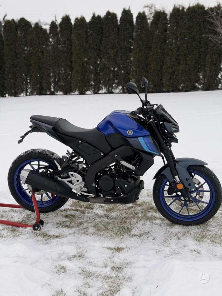 Yamaha MT 125 2022 Vilkaviškis, ar dzinēja tilpumu 0.13 L un nobraukumu 11 tūkst. km par 3450 €, foto 2 vietnē AUTOMOTO.COM.LV