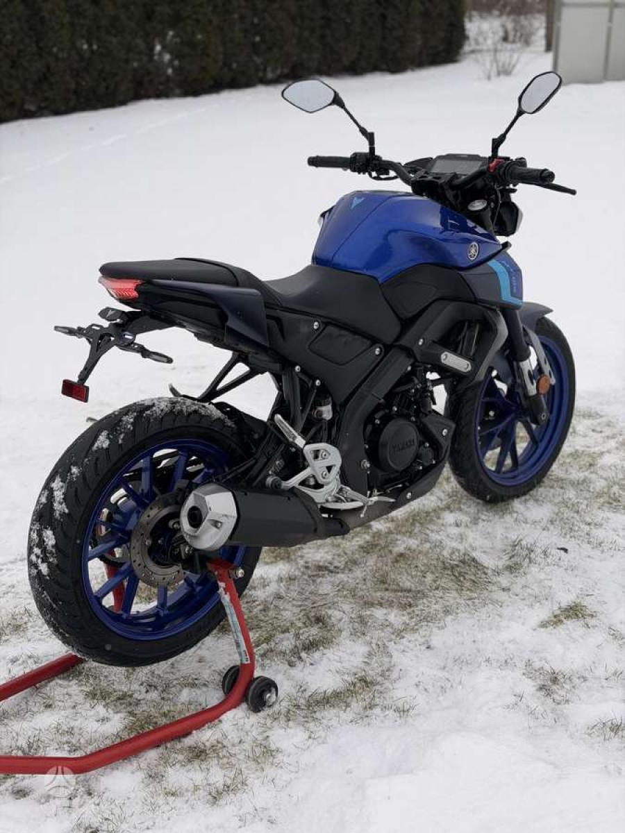 Yamaha MT 125 2022 Vilkaviškis, ar dzinēja tilpumu 0.13 L un nobraukumu 11 tūkst. km par 3450 €, foto 3 vietnē AUTOMOTO.COM.LV