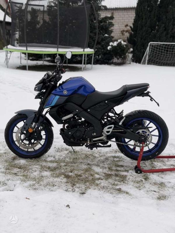 Yamaha MT 125 2022 Vilkaviškis, ar dzinēja tilpumu 0.13 L un nobraukumu 11 tūkst. km par 3450 €, foto 5 vietnē AUTOMOTO.COM.LV