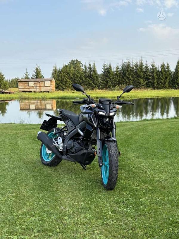 Ямаха MT 125 2024 в Клайпеда, объемом двигателя 0.13 л и пробегом 9 тыс. км за 4500 €, фото 1 на AUTOMOTO.COM.LV