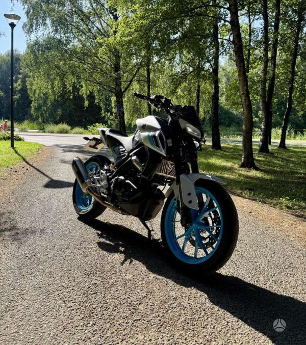 Yamaha MT 125 2025 Viļņa, ar dzinēja tilpumu 0.13 L un nobraukumu 18 tūkst. km par 5000 €, foto 1 vietnē AUTOMOTO.COM.LV