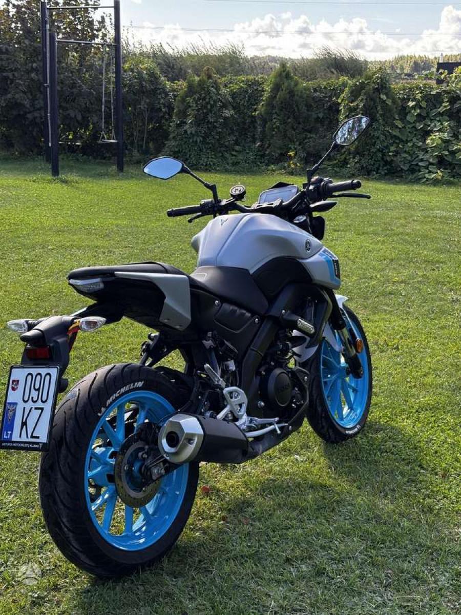 Yamaha MT 125 2025 Klaipėda, ar dzinēja tilpumu 0.13 L un nobraukumu 11 tūkst. km par 5300 €, foto 4 vietnē AUTOMOTO.COM.LV