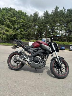 Red Yamaha MT 125 2015 in Kaunas, with an engine capacity of 0.13 L and mileage of 29 thousand km for 2250 €, photo  on AUTOMOTO.COM.LV