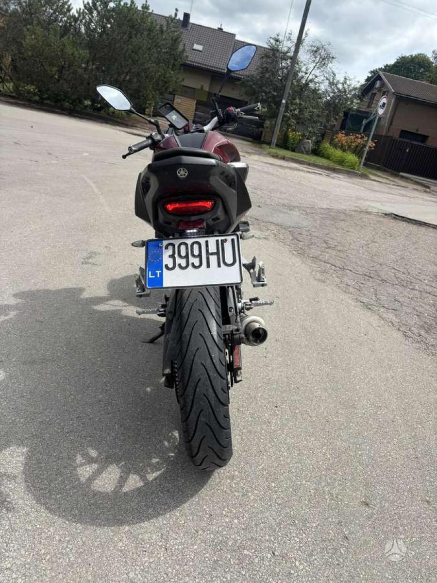 Red Yamaha MT 125 2015 in Kaunas, with an engine capacity of 0.13 L and mileage of 29 thousand km for 2250 €, photo 5 on AUTOMOTO.COM.LV