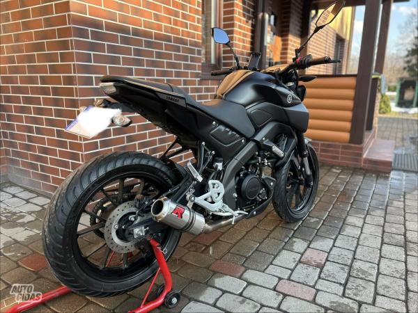 Black Yamaha MT 2020 in Klaipeda, with an engine capacity of 0.13 L and mileage of 16 thousand km for 3490 €, photo 2 on AUTOMOTO.COM.LV