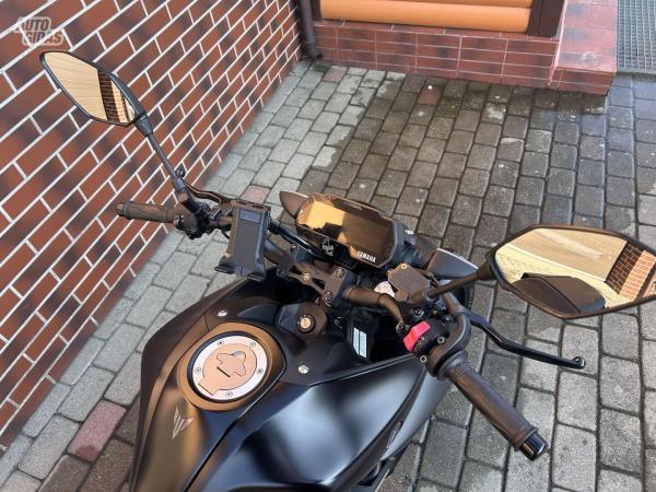 Black Yamaha MT 2020 in Klaipeda, with an engine capacity of 0.13 L and mileage of 16 thousand km for 3490 €, photo 4 on AUTOMOTO.COM.LV